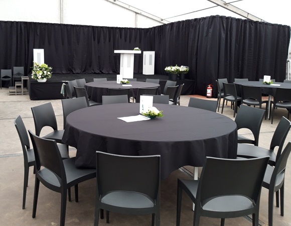 Pipe and Drape huren | Accuraat Verhuur | Accuraat Verhuur